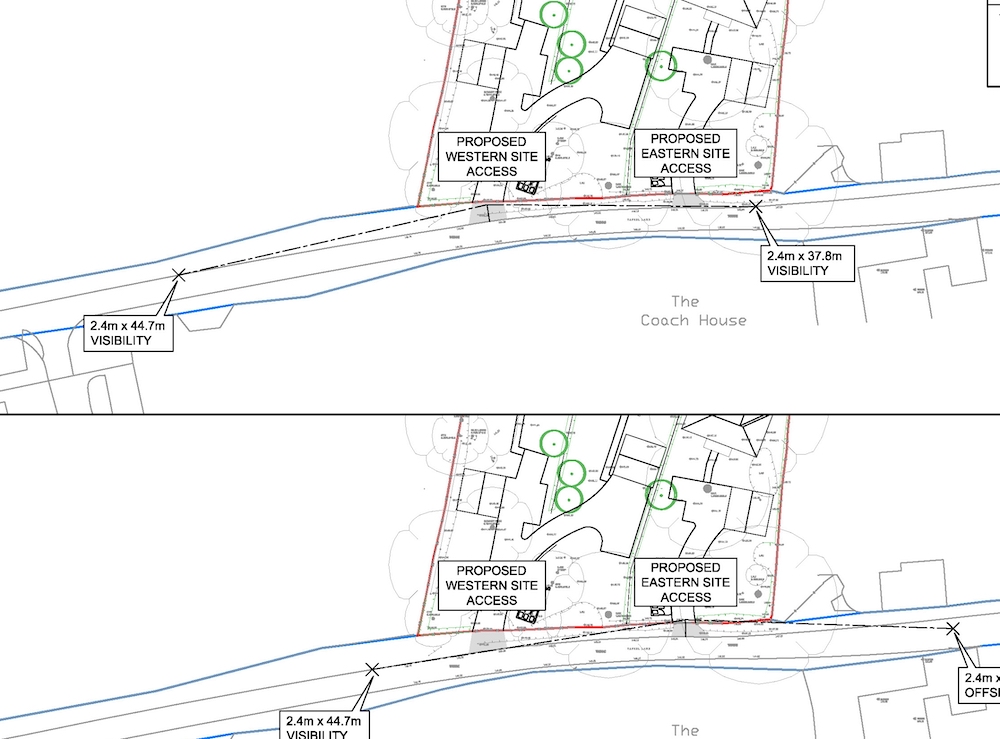 Access and Visibility Splay - Wadhurst, Sussex - TDynamics